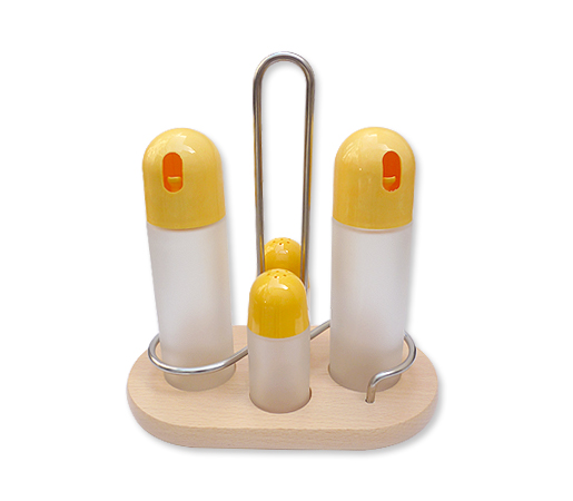 Оливерник Stoha Design Yellow Mat, комплект 5 части